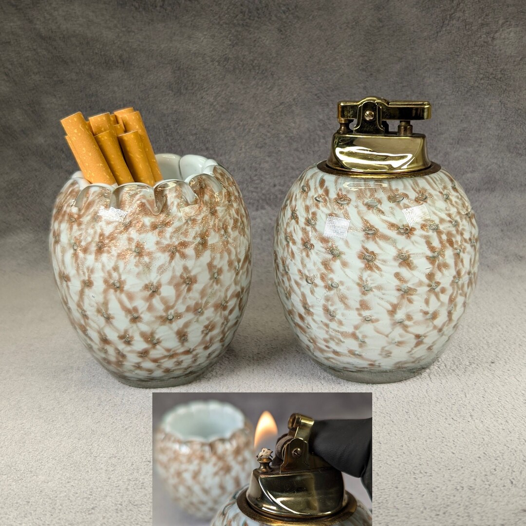 Midcentury Modern Smoking Set - Murano, Made in Italy - Bullicante ...