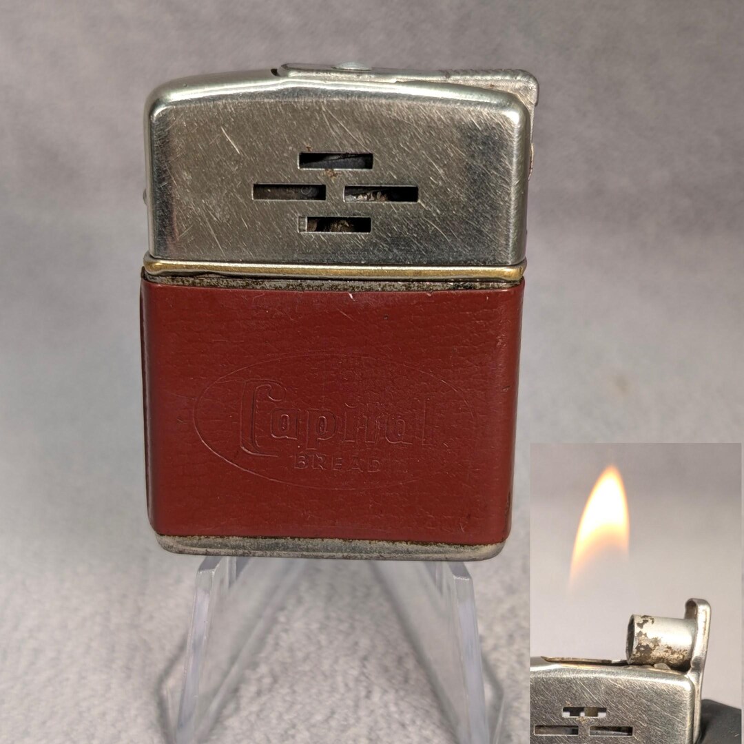 Rare Champ-o-matic Semi-automatic Lighter - Capital Bread Promo, Faux ...
