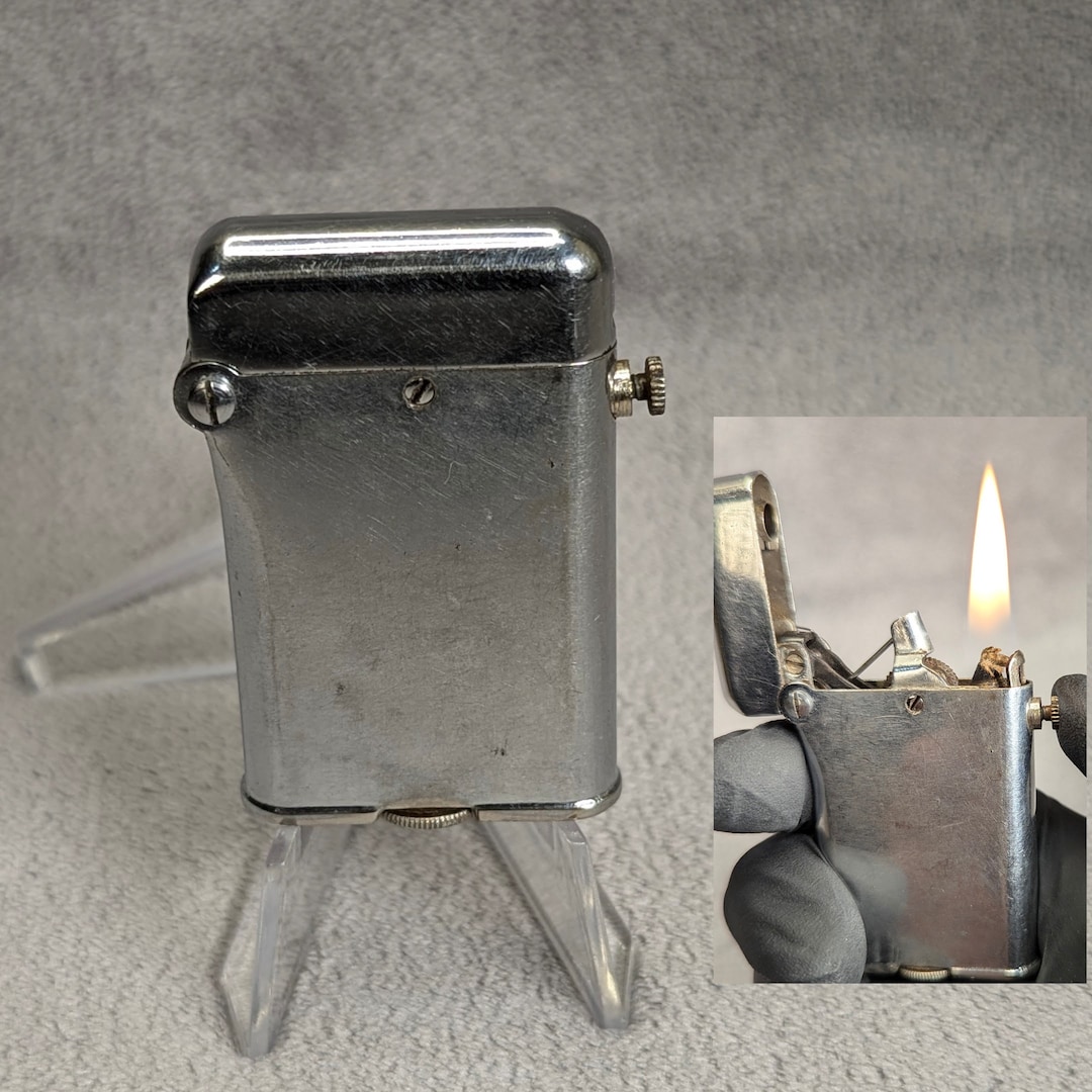 Vintage Thorens Double Claw Lighter Semi-automatic Push Button Lighter ...