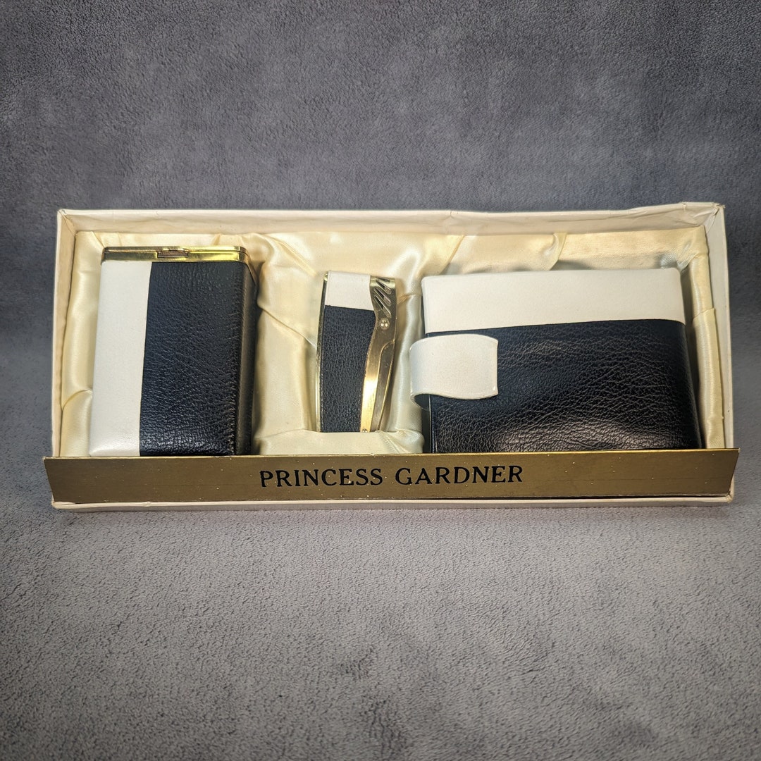 Rare Princess Gardner Lighter, Cigarette Case, and Wallet - Midcentury ...