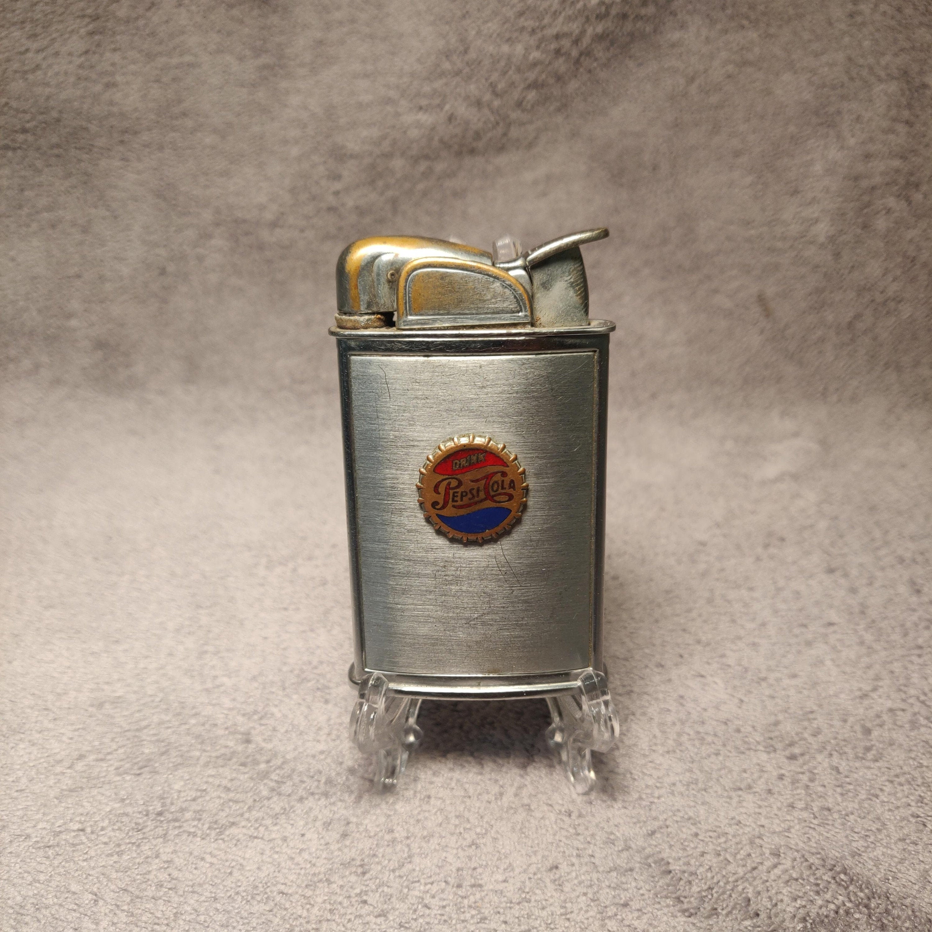 Tobacciana Art & Collectibles 1950s Pepsi Cola Advertising Lighter ...