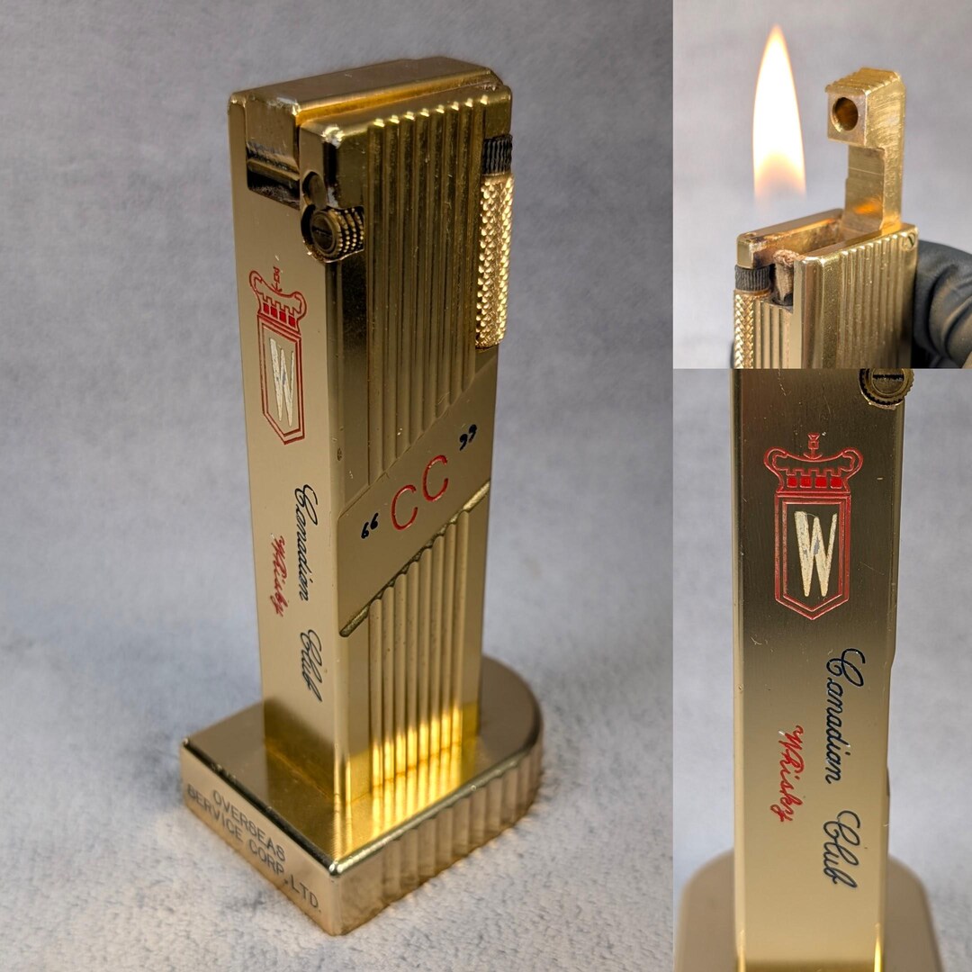 Rare Canadian Club Promotional Lighter - Overseas Service Corp., US ...