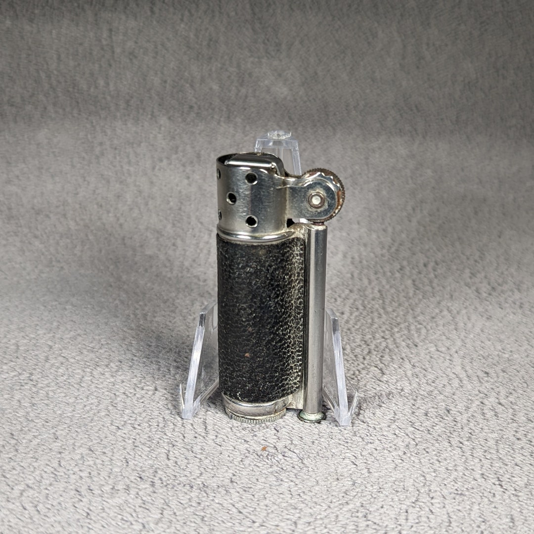 Vintage Leather Dunhill Service Lighter WWII Trench Lighter Officers ...
