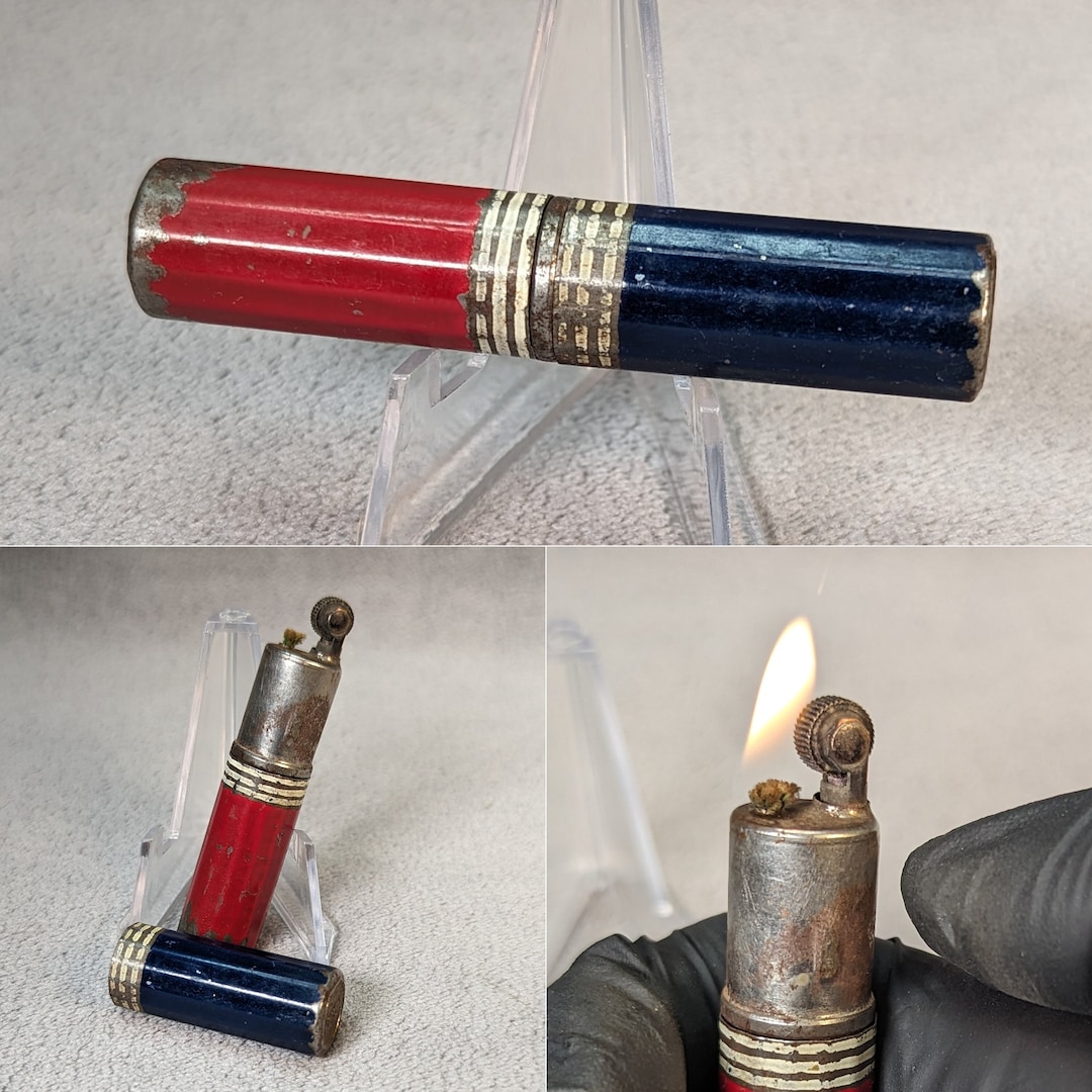 Weston "mighty Midgett" Tube Lighter - Art Deco Sleeve Lighter ...