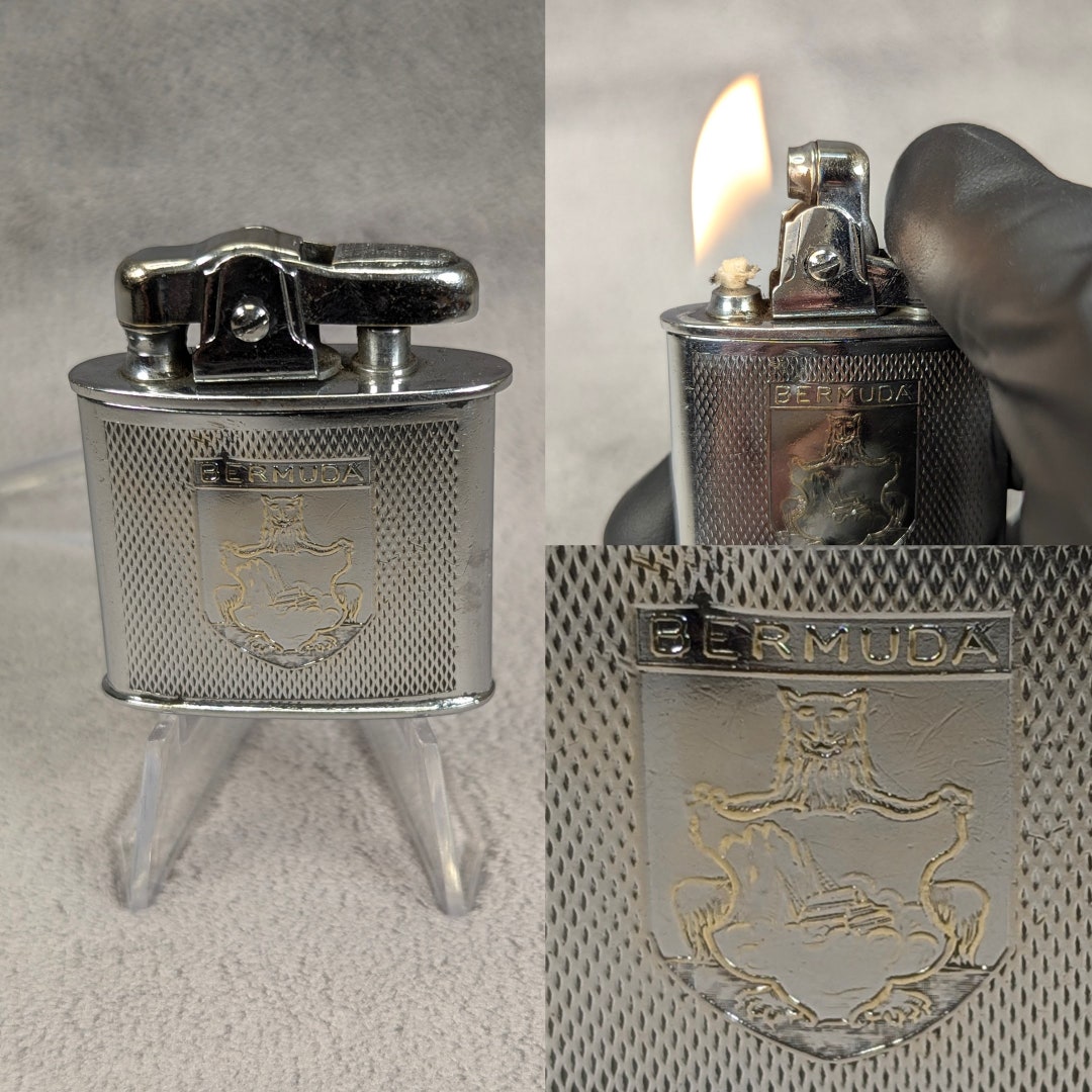 Art Deco Mosda 500 With Crest of Bermuda Ronson Standard Copy Working ...