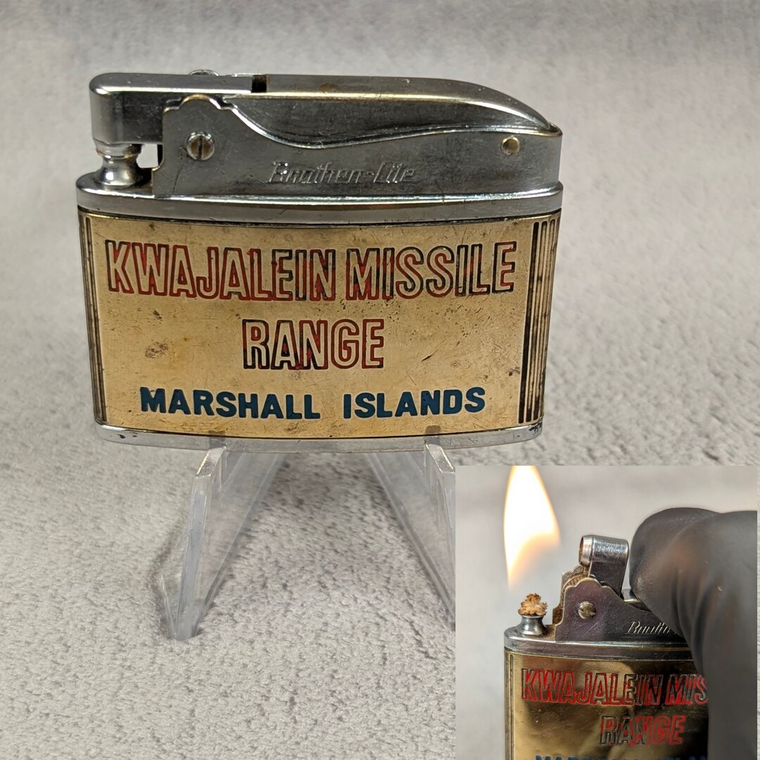 Kwajalein Missile Range Flat Advertising Lighter - Marshall Islands ...