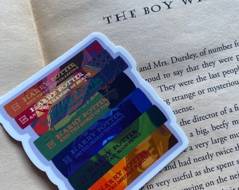 Book Stack Sticker | Etsy
