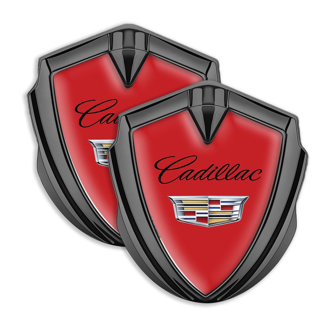 Solid Metal Shield Emblem With Epoxy Resin Logo Cadillac, Perfect Auto ...