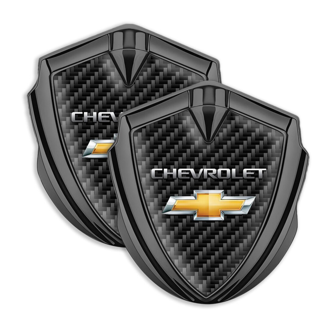 Solid Metal Shield Emblem With Epoxy Resin Logo Chevrolet, Perfect Auto ...
