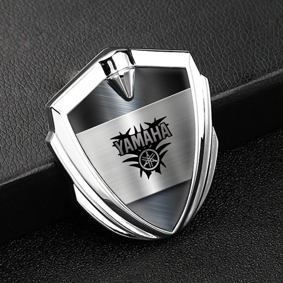 Yamaha Metal Shield Emblem: Epoxy Resin Auto Tuning Badge - Etsy