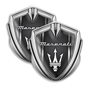 Maserati Logo Shield Emblem: Metal Auto Tuning Badge (60/65mm) - Etsy