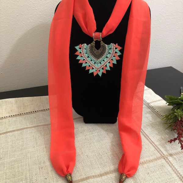 Scarf Pendant - Etsy