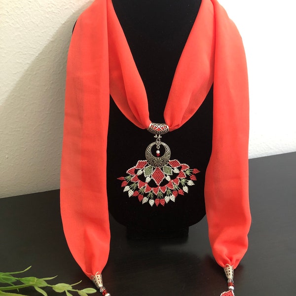 Scarf Pendant - Etsy