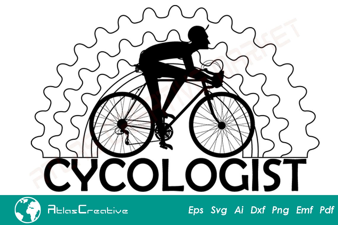 Cycologist SVG, Cyclist Svg, Bicyclist Svg, Cycling Bicycle Cyclist ...
