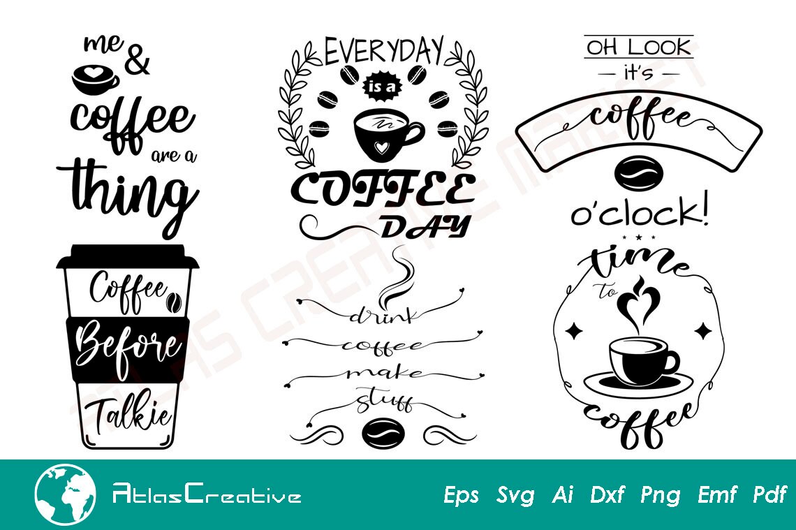 Coffee 26 Svg Sayings Bundle Coffee Svg Bundle Coffee - Etsy