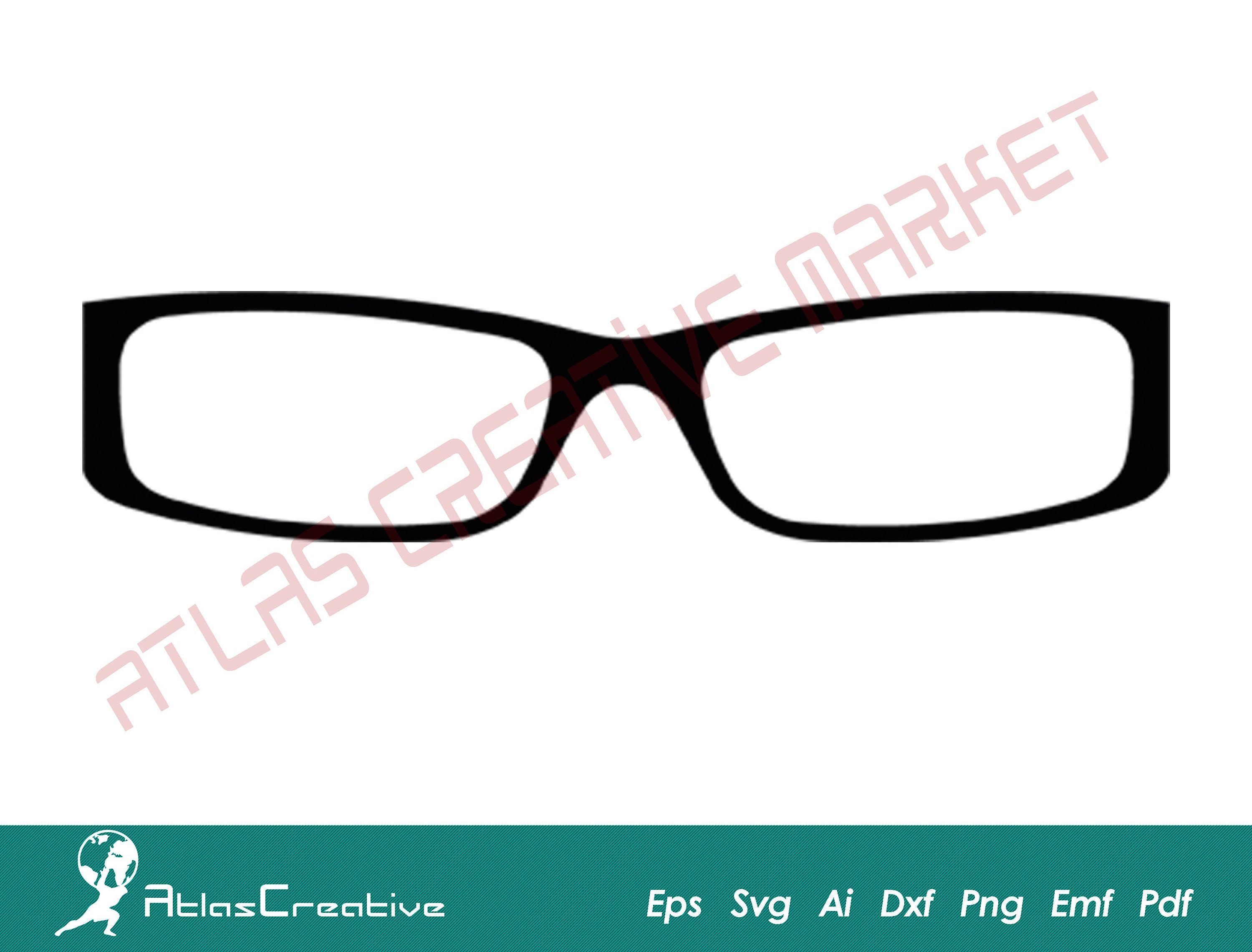Glasses Svg 50 Bundle, Eyeglasses Svg Set, Sunglasses Vector for Cricut ...