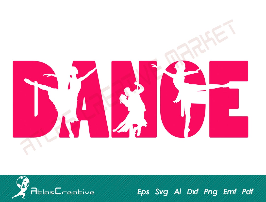 Dance Svg, Dancer Svg, Dancing Silhouette, Balet Svg Clipart, Vector ...