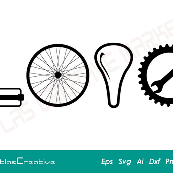 Bicycle Svg - Etsy