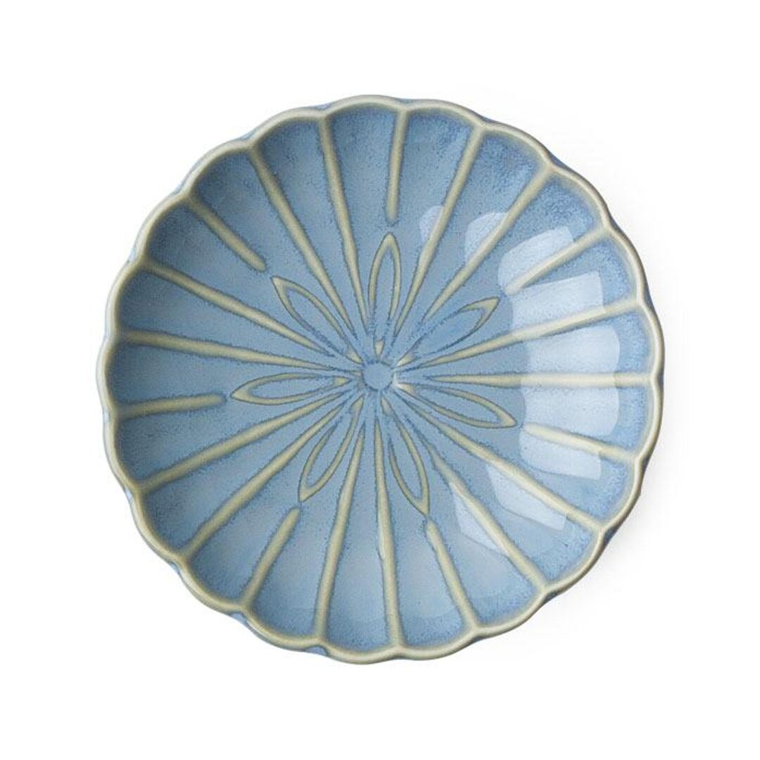 Set of Four Japanese Light Blue Mum Dishes/ Plates 4.5" - Etsy