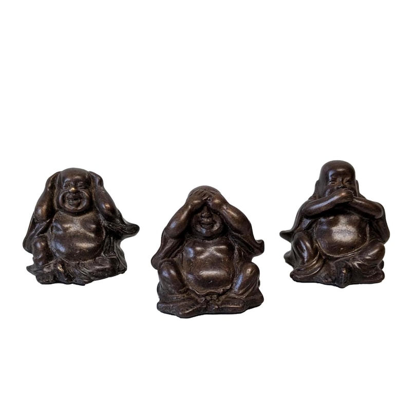 Hotei Bronze Statue - Etsy