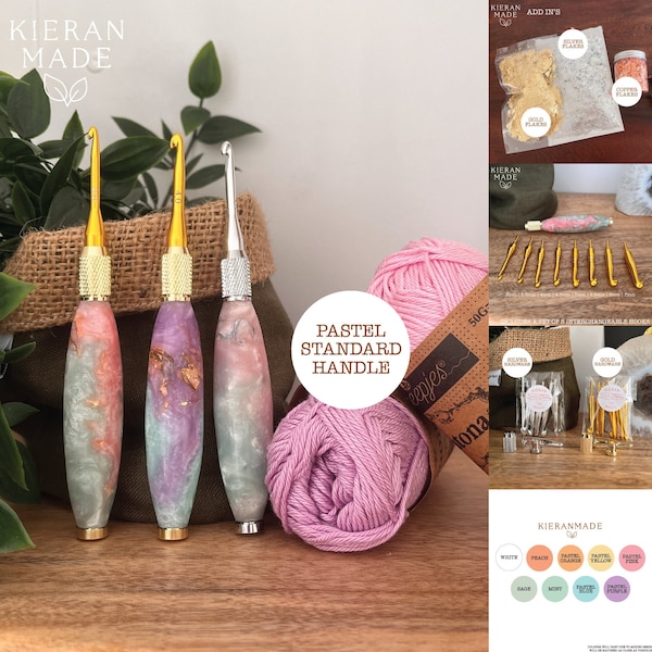 Resin Crochet Hook Set - Etsy