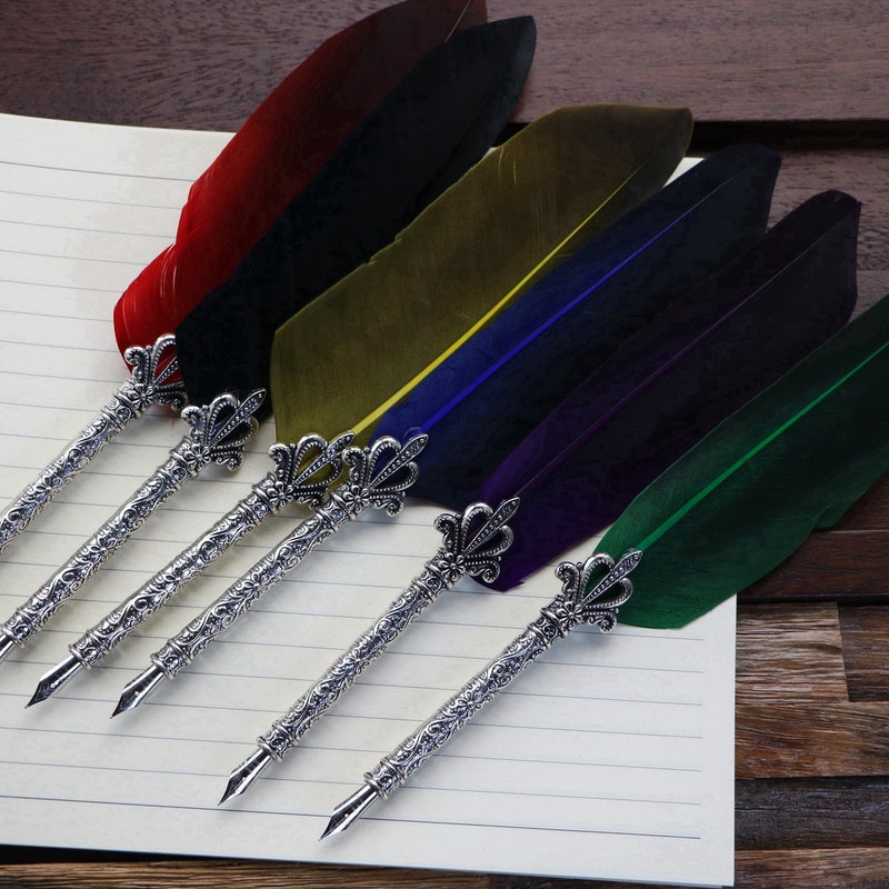 Feather Quill Pen - Etsy