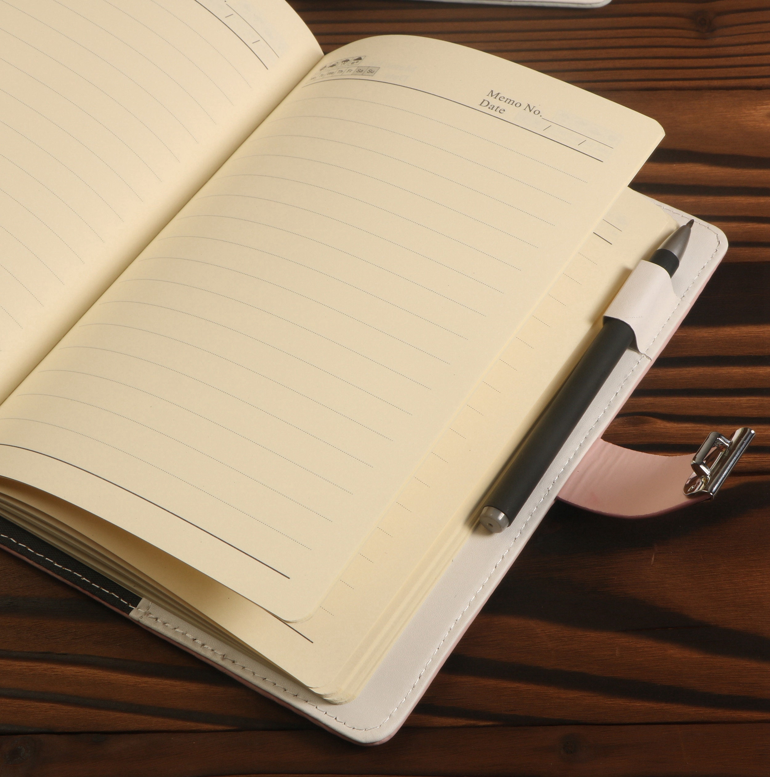 Personalized Leather Combination Locking Journal: Refillable Lined ...
