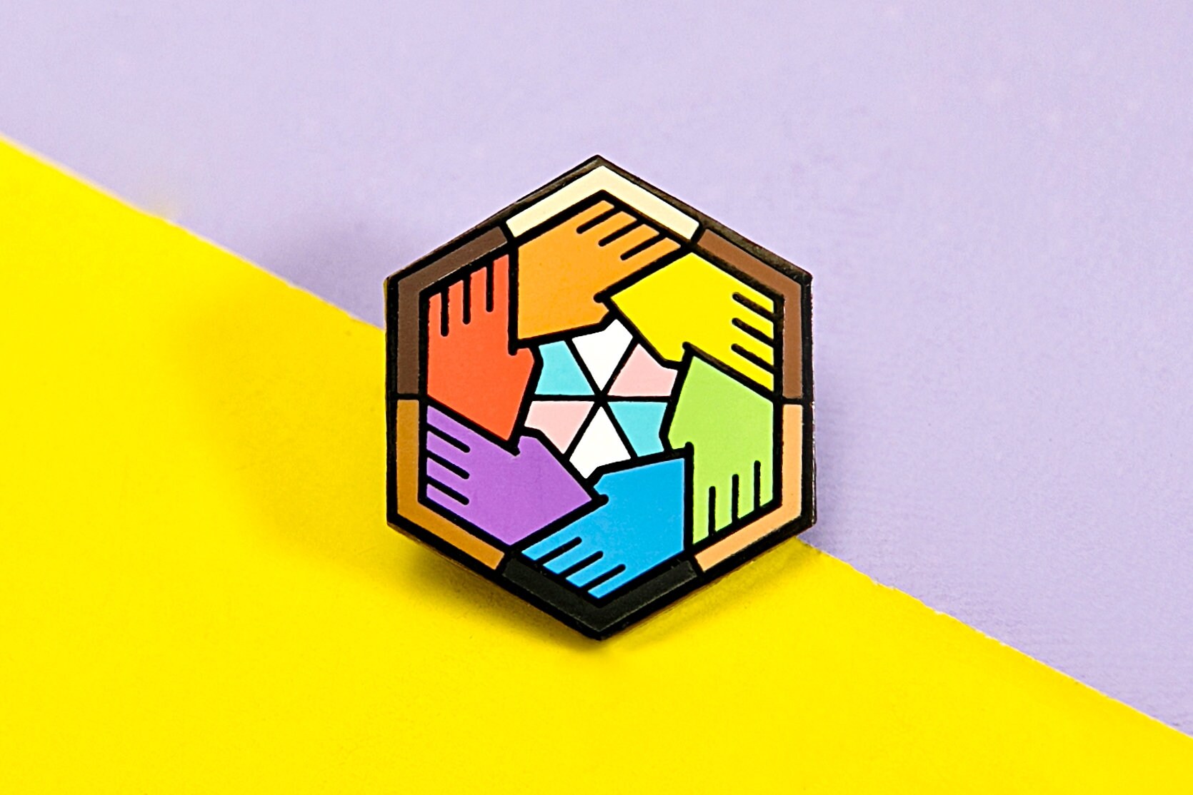 Inclusive Rainbow Pride Flag Pins Community Freedom Identity - Etsy