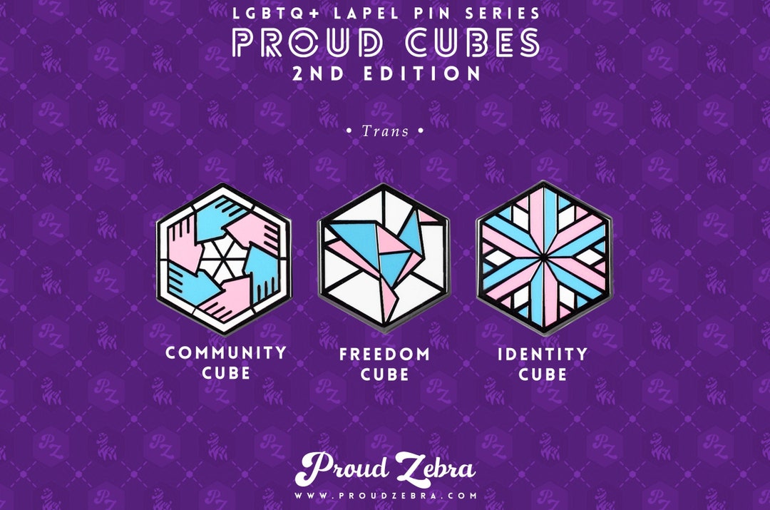 Trans Pride Pins LGBTQ+ Enamel Pins Mode Accessoires Verzierungen Bi ...