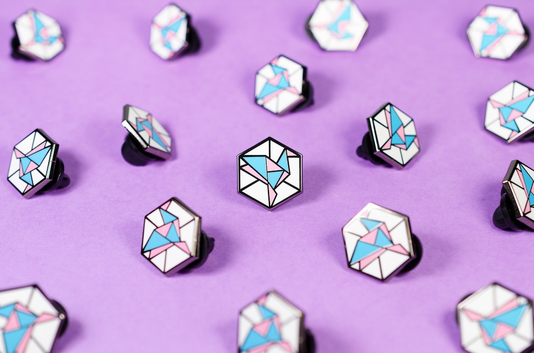 Trans Freedom Pins LGBTQ+ Enamel Pins Fashion Accessories ...