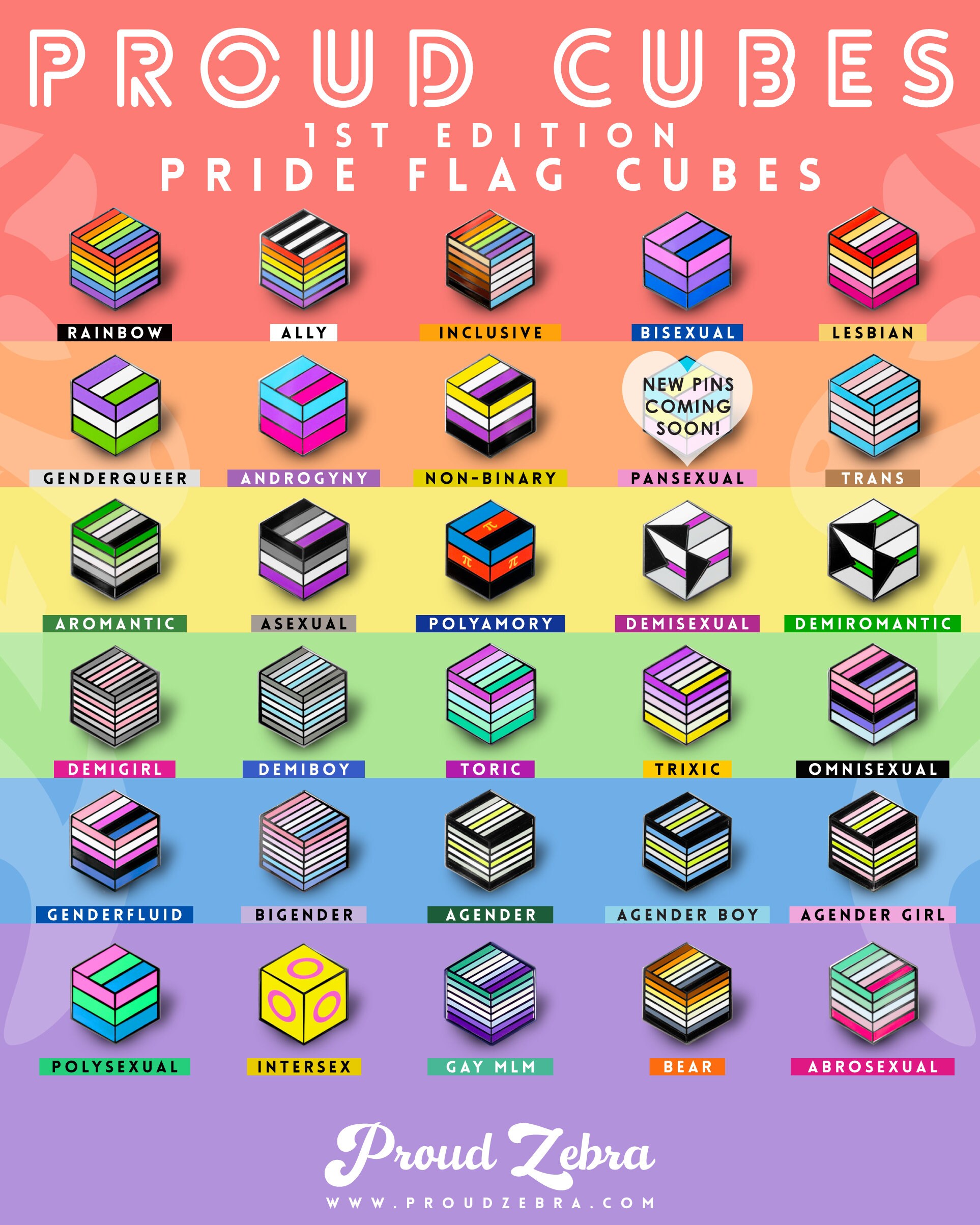 Asexual Identity Pins Lgbtq Enamel Pins Fashion Accessories Etsy