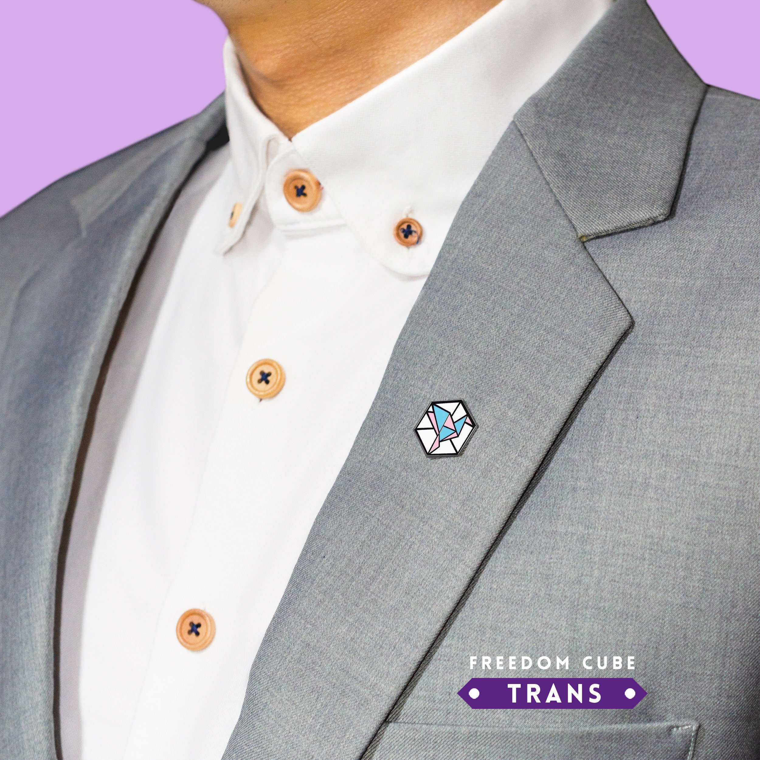 Trans Pride Pins LGBTQ Enamel Pins Fashion Accessories - Etsy UK
