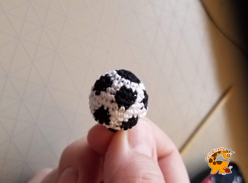 Crochet Mini Soccer Ball. Amigurumi Pattern - Etsy