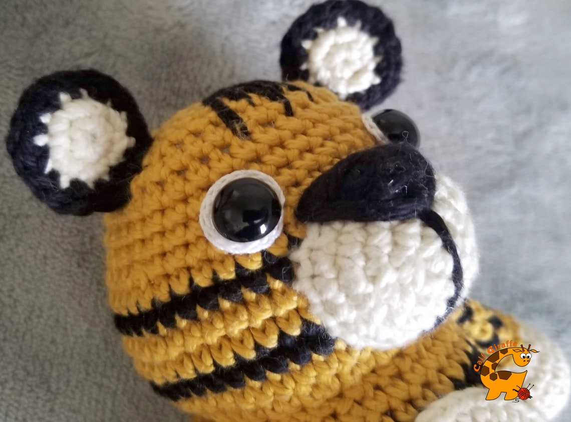 Tiger Soft Toy Amigurumi Pattern Pdf-file - Etsy