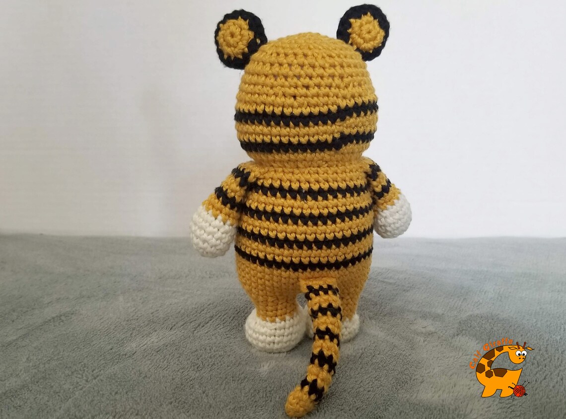 Tiger Soft Toy Amigurumi Pattern Pdf-file - Etsy