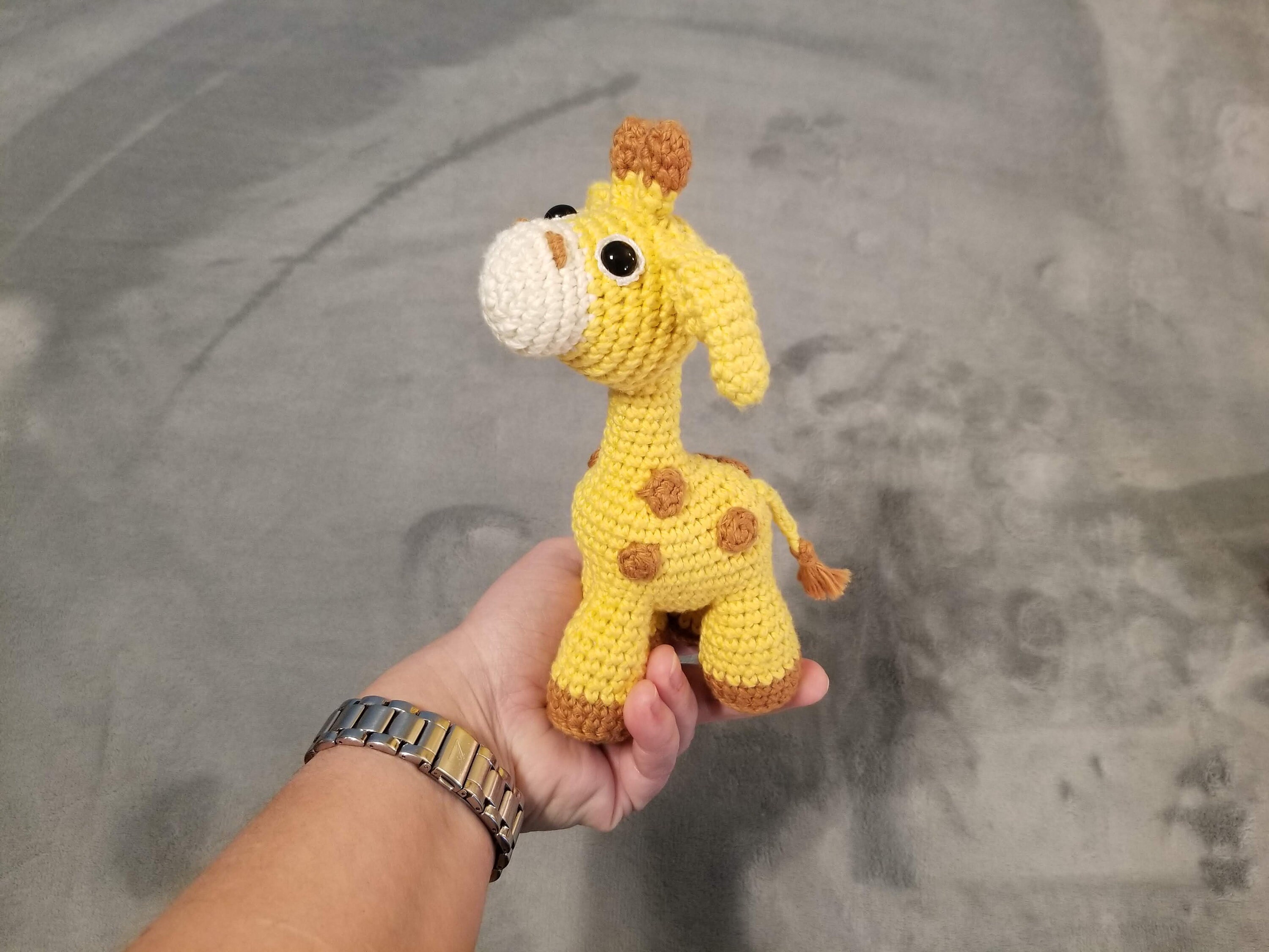 Giraffe Crochet Toy Amigurumi Pattern, PDF File With Process Photos - Etsy
