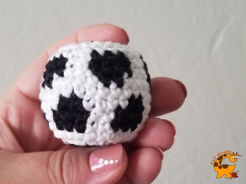 Crochet Mini Soccer Ball. Amigurumi Pattern - Etsy
