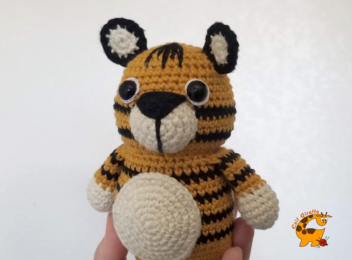 Tiger Soft Toy Amigurumi Pattern Pdf-file - Etsy
