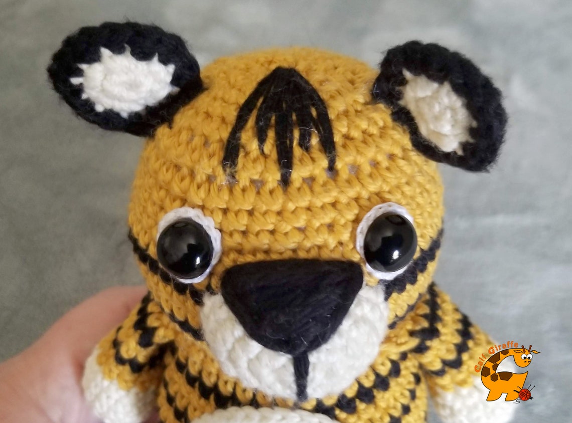 Tiger Soft Toy Amigurumi Pattern Pdf-file - Etsy