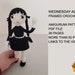 Wednesday Addams Crochet Doll Amigurumi Pattern in PDF File - Etsy