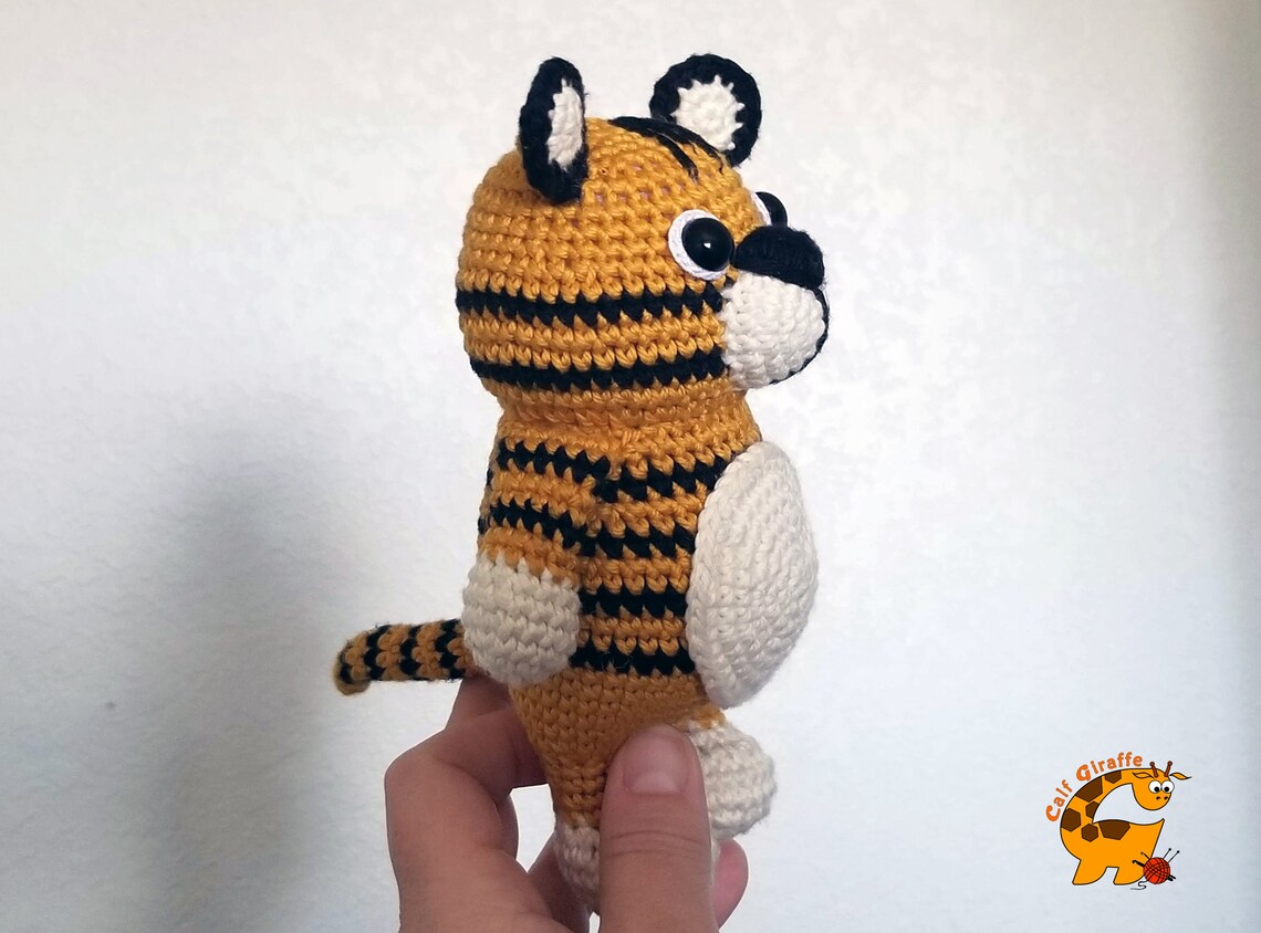 Tiger Soft Toy Amigurumi Pattern Pdf-file - Etsy