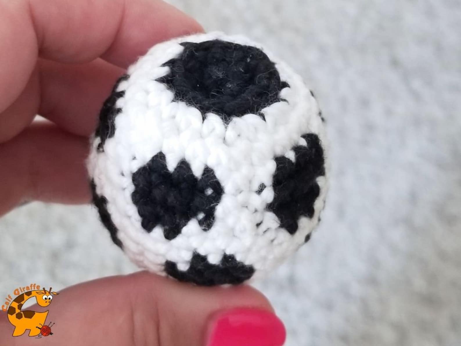 Crochet Mini Soccer Ball. Amigurumi Pattern - Etsy