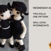 Wednesday Addams Crochet Doll Amigurumi Pattern in PDF File - Etsy
