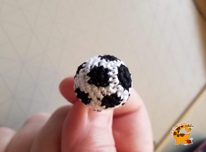 Crochet Mini Soccer Ball. Amigurumi Pattern - Etsy
