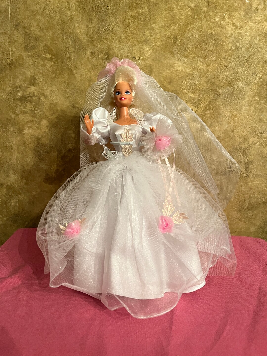 Vintage 1992 Mattel Romantic Bride Barbie Doll - Etsy
