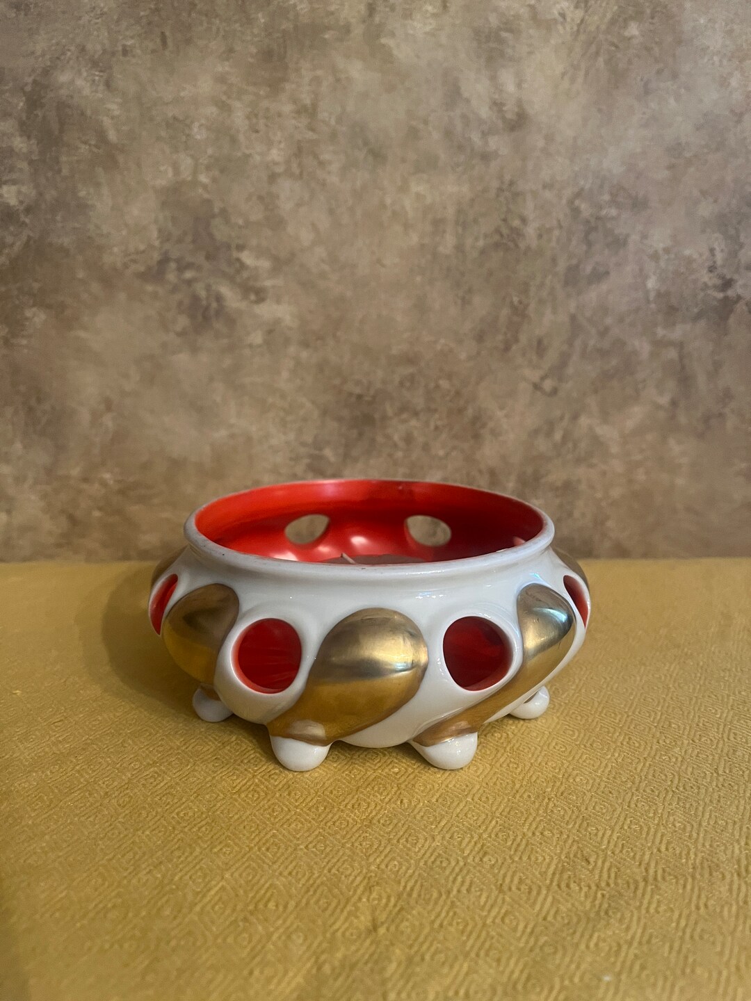 MCM Bavarian Gerold Porcelain Candle Holder - Etsy