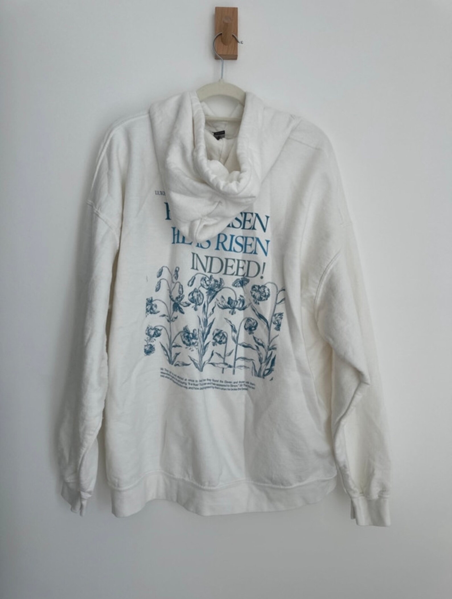 Christian Hoodie Bible Verse Tshirt Jesus Apparel Vintage Floral T ...
