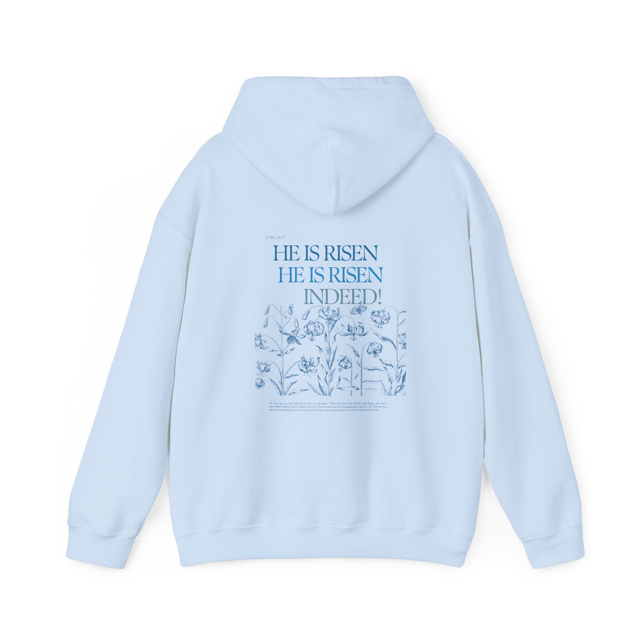 Christian Hoodie Bible Verse Tshirt Jesus Apparel Vintage Floral T ...