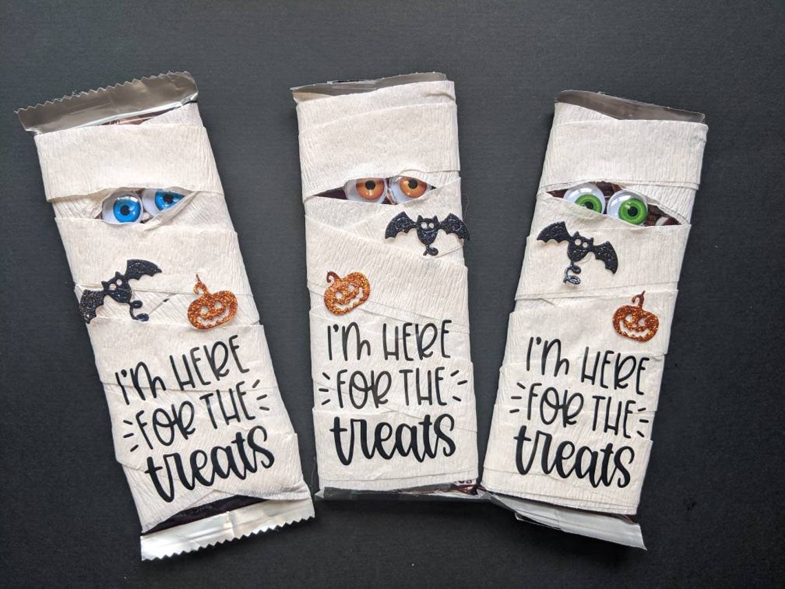 Mummy Candy Bars Tutorial | Drugstore Divas