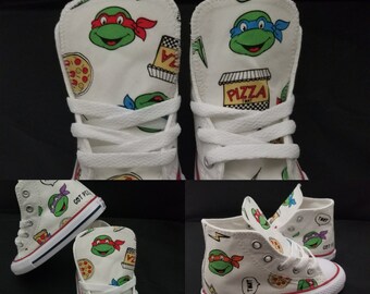Ninja Turtle Shoes | Etsy